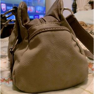 Laura Scott | Bags | Laura Scott Bag Purse Satchel 2 Tone Tanbrown ...